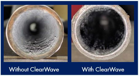 ClearWave Prevents and Removes Hard Water Scale – Field Controls